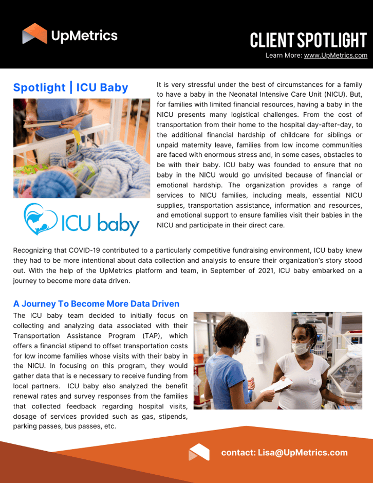 ICU Baby Case Study | UpMetrics