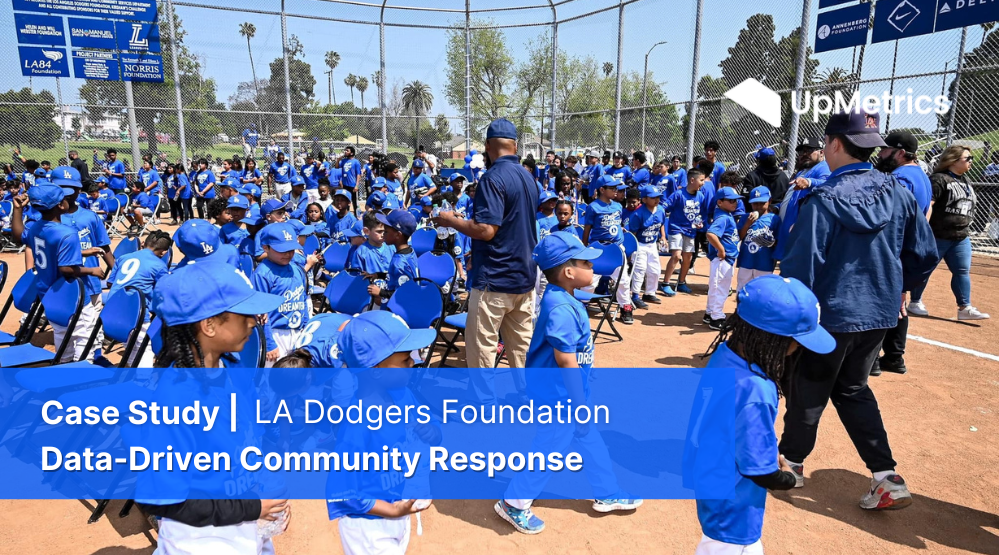LA Dodgers Foundation Case Study | UpMetrics